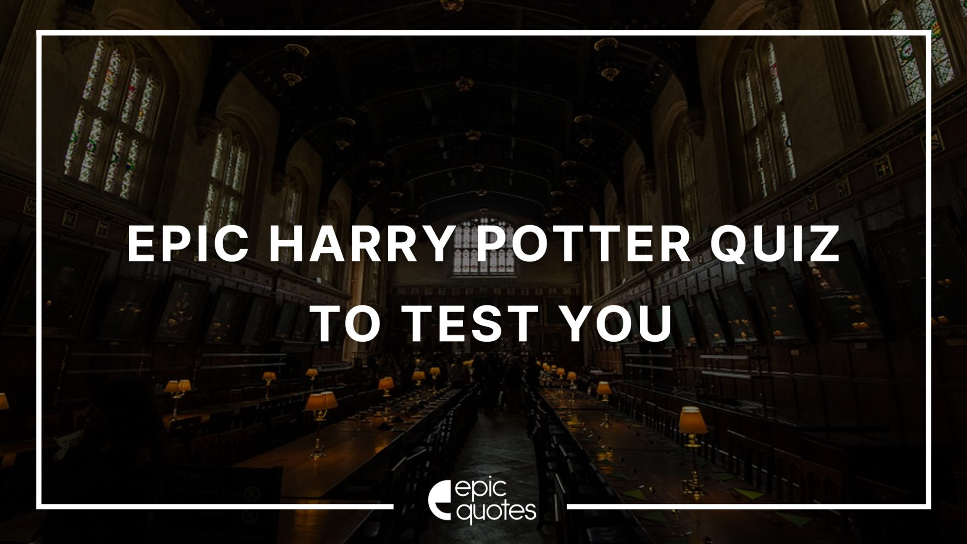 Epic Harry Potter Quiz For A True Potter Head